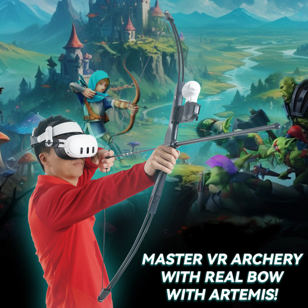 Artemis VR Game Bow – Ultimate VR Archery for Quest 2 & 3 – Wonderfitter