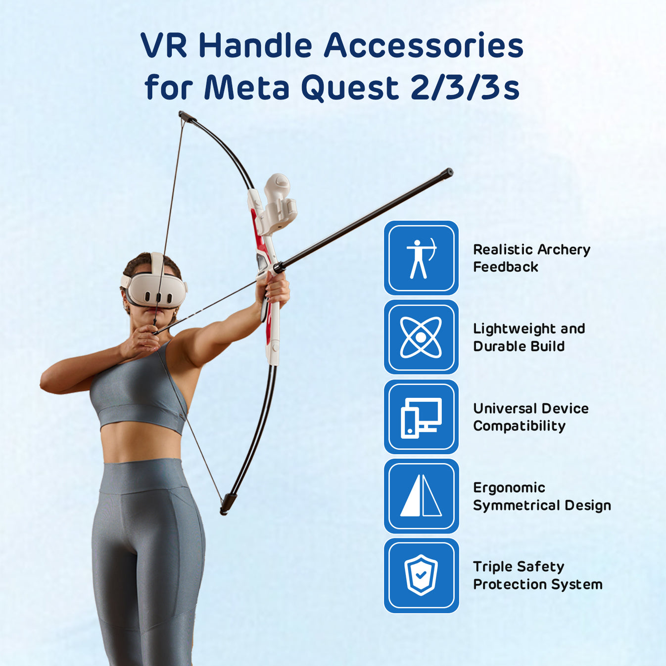 Artemis VR Game Bow – Ultimate VR Archery for Quest 2 & 3 – Wonderfitter